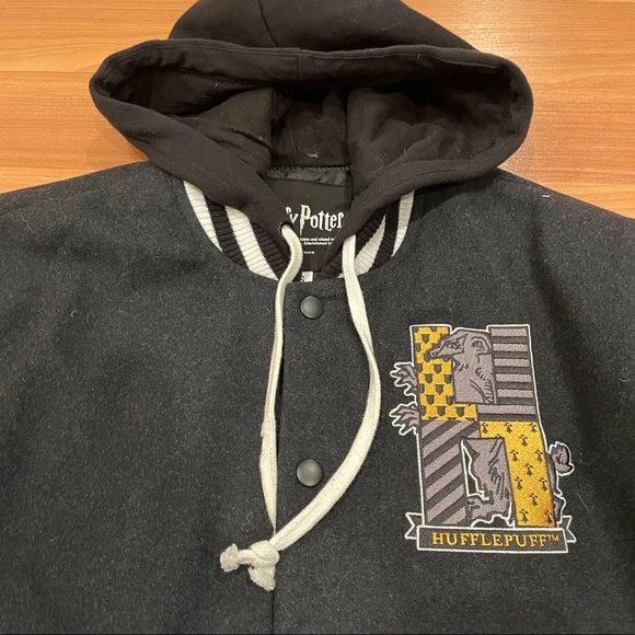 Jackets & Coats | Harry Potter Hufflepuff Varsity Jacket | Poshmark